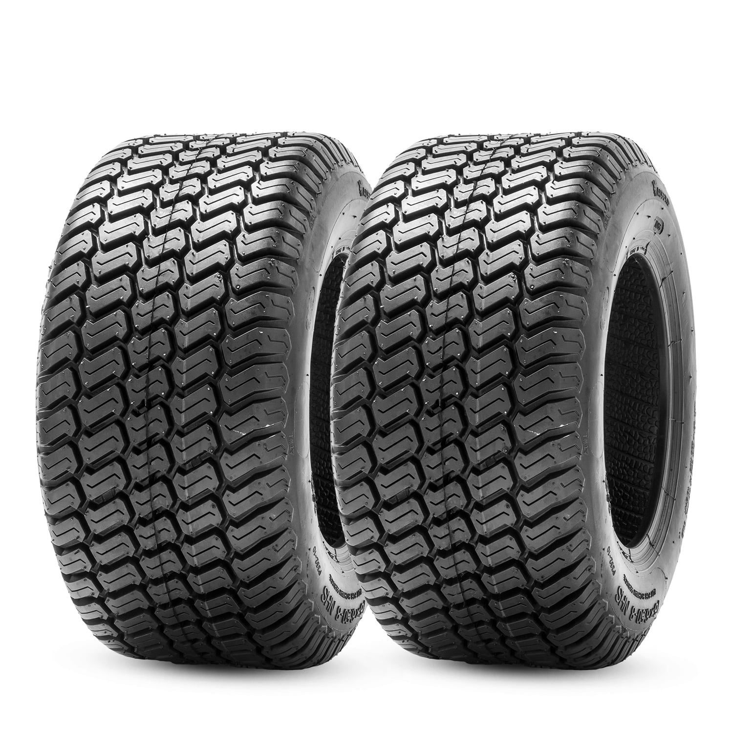 2 Pack 16x6.50-8 Lawn & Garden Tire 4PR 16x6.5-8 Mower Turf Tires ...
