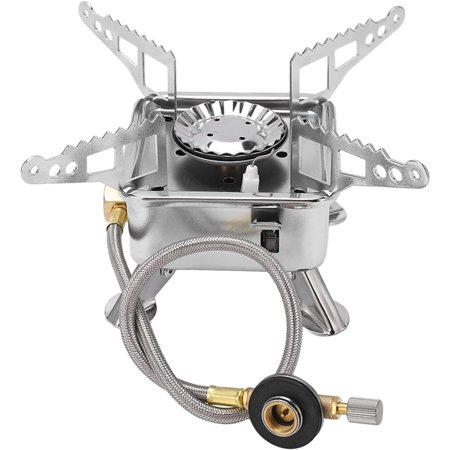 Mini Camping Stove Foldable Lightweight Backpacking Stove with Hose ...