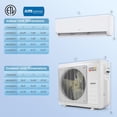 Costway X-Pro 35000 BTU 2 Zone 12K + 12K Mini Split Air Conditioner ...