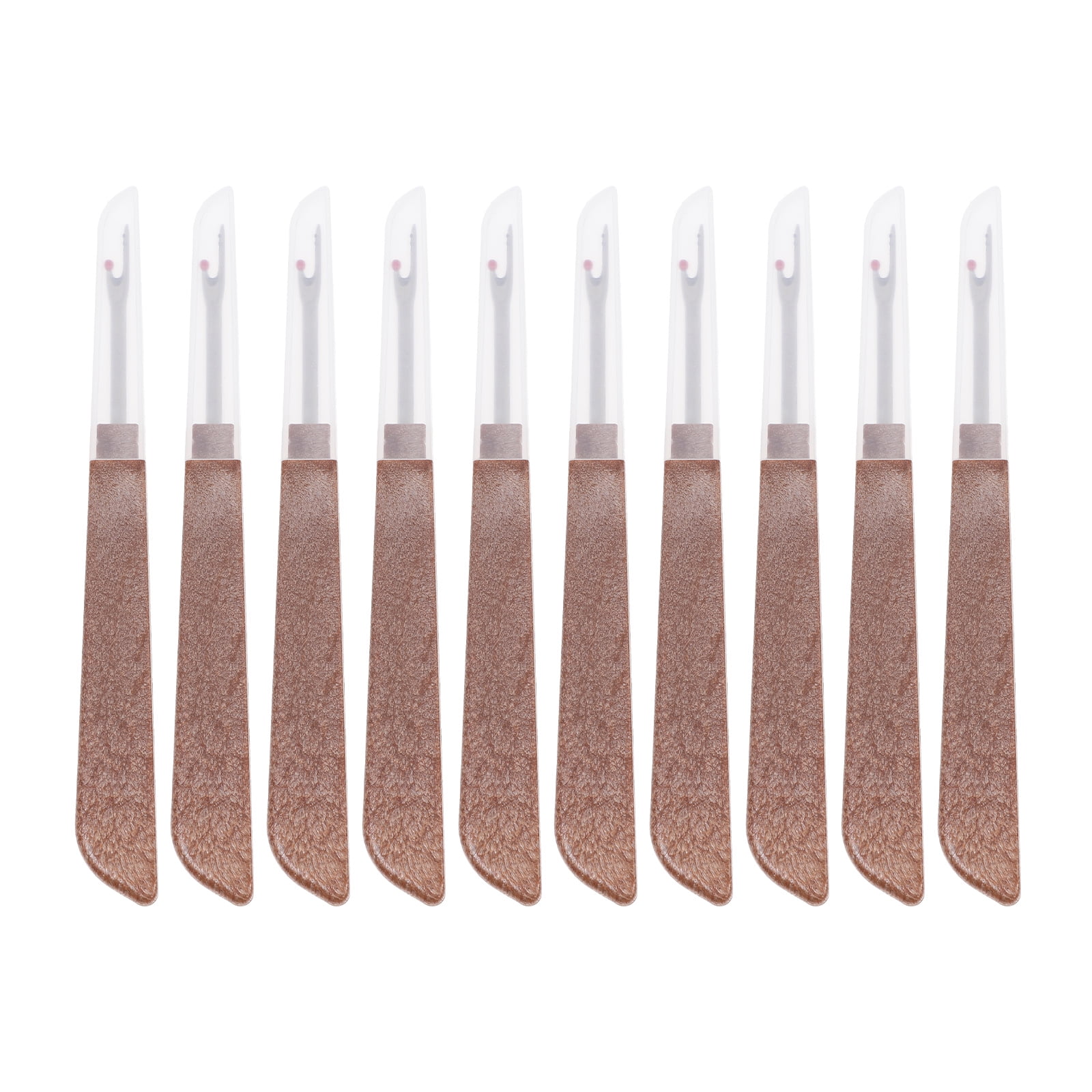 Har Adhesive 10pcs Seam Ripper Thread Cutter Stitch Unpicker With Lid Diy Cross Stitch Tool 12.5x1.5cm