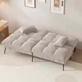COMHOMA Convertible Futon Sofa Bed Upholstered Futon Couch Corduroy ...