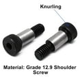 6Pcs Alloy Steel Hexagon Socket Head Shoulder Screw Bolt 1/2" Shoulder ...