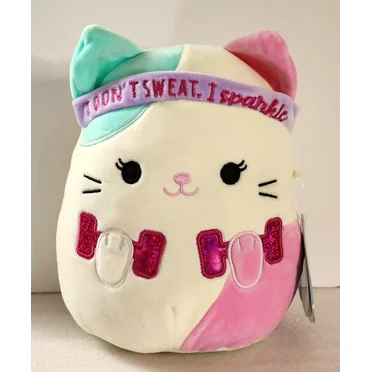 Squishmallows 8 inch Ultra Soft Plush Toy - Cicely the Tuxedo Cat with ...