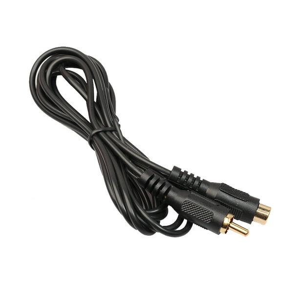 Ericealice Single Phono Extension Cable Lead - RCA Male to Female Plug ...