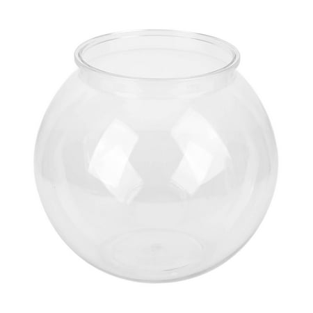 Plastic Round Fish Bowl,Heavy Duty Plastic Round Style Round Fish Bowl ...