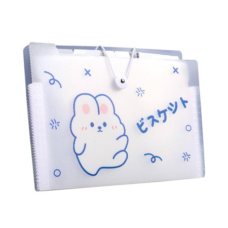 Cute File Organizer File Folder Document Manager Multi Pockets Desktop ...