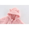 Baby Girls Boys Fluffy Romper Hooded Cute Baby Clothes Cute Baby ...