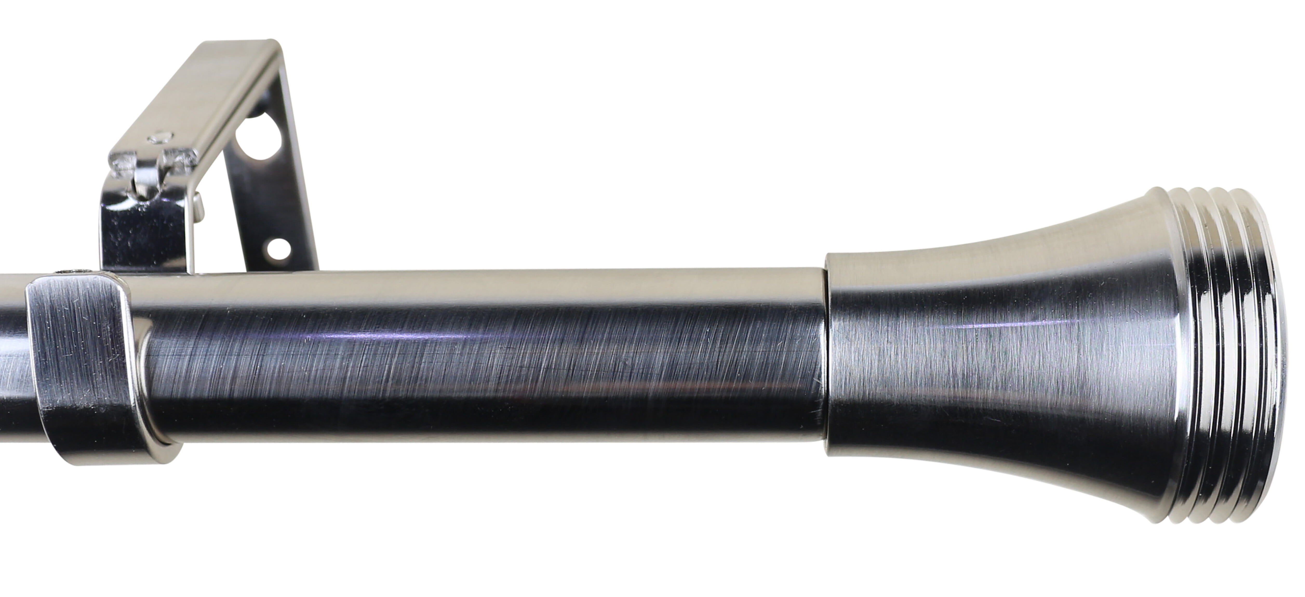 Meriville 1-Inch Diameter Ardmore Single Window Treatment Curtain Rod ...