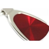 Au-TOMOTIVE GOLD Blank Burgundy Teardrop Key Fob - Walmart.com
