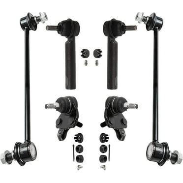 Detroit Axle - 6pc Front Suspension Kit for Toyota Sienna Avalon Solara, 2 Lower Control Arms w ...