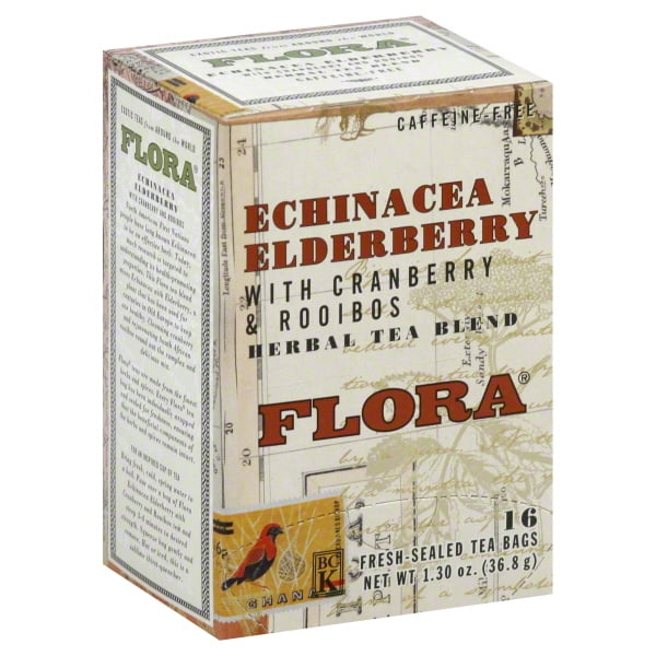 Flora Flora Herbal Tea Blend, 16 ea - Walmart.com - Walmart.com