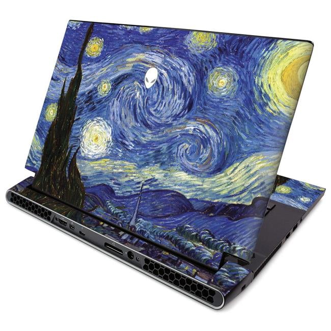 MightySkins ALWM15R219-Starry Night Skin for 2019 Alienware M15 R2 ...