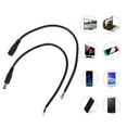 1 Set 5521 Single Ended Male Female Power Cord 0.25m for Routers UPS ...