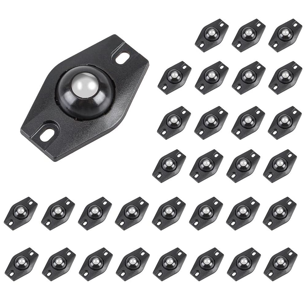 32PCS Mini Swivel Wheels Self-Adhesive Casters Wheels 360°Rotation ...