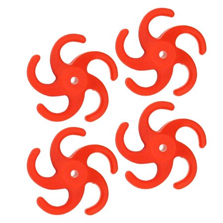 relayinert Bow String Stabilizer Vibration Absorber Dampeners Red 1Set ...