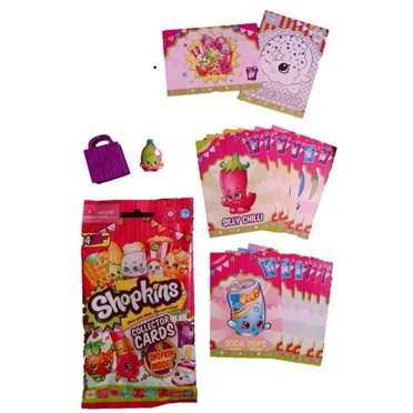 Shopkins Collector Trading Card Pack - Walmart.com