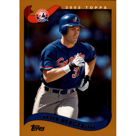 2002 Topps #401 Peter Bergeron MLB Baseball Trading Card - Walmart.com