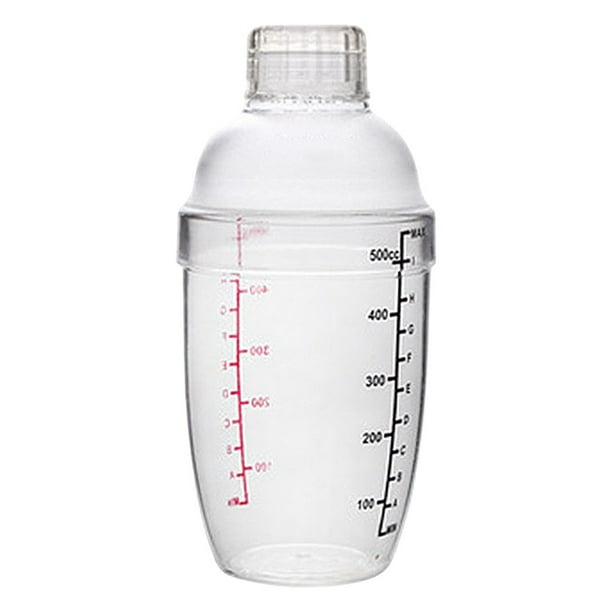 Graduated Cocktail Shaker with Measurement Martini Drinks Mixer Mixing ...