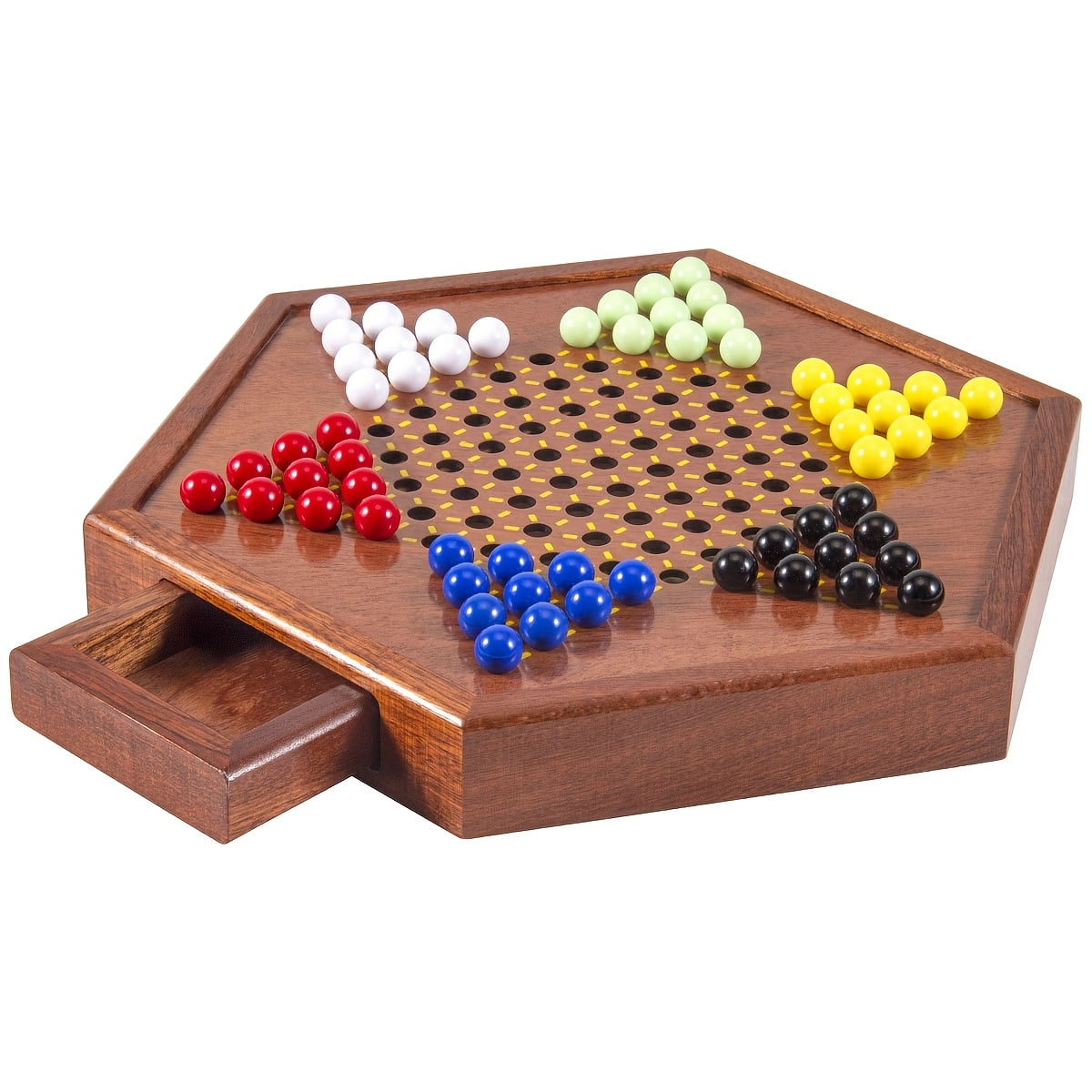 Click here for Lovever 1 Set Deluxe Wooden Chinese Checkers Game... prices