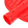 RENACLIPY Red Plastic Lawn Rake for Leaves and Grass Garden Tool Heavy ...