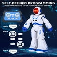 Smart Interactive RC Robot for Kids, Gesture Sensing Toy, Singing, Walking, Talking, Dancing for ...