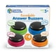 Learning Resources Recordable Answer Buzzers - Set of 4, Ages 3+ Game ...