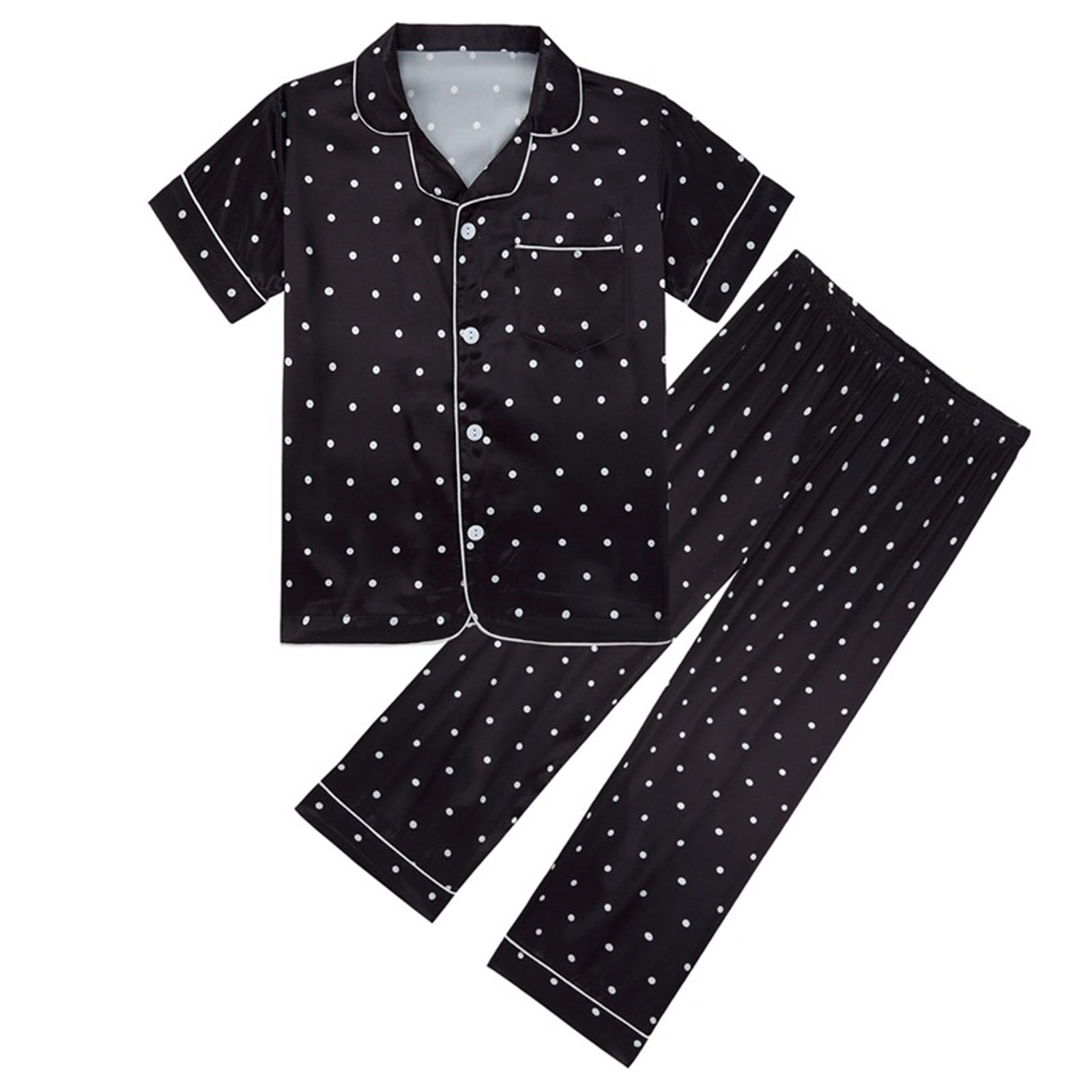 Click here for Zhuashum Buttond Down Teen Girl Pajamas 10-11 Year... prices