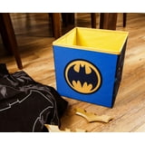 Batman Storage Bin, 11 Inches, Collapsible Fabric Organizer with Bat ...