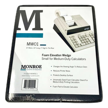 Monroe 8145 x 14 Digit Heavy Duty Black Calculators - Walmart.com