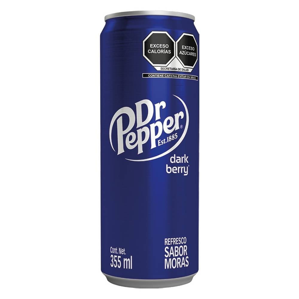 Refresco Dr Pepper sabor dark berry 355 ml | Walmart en línea