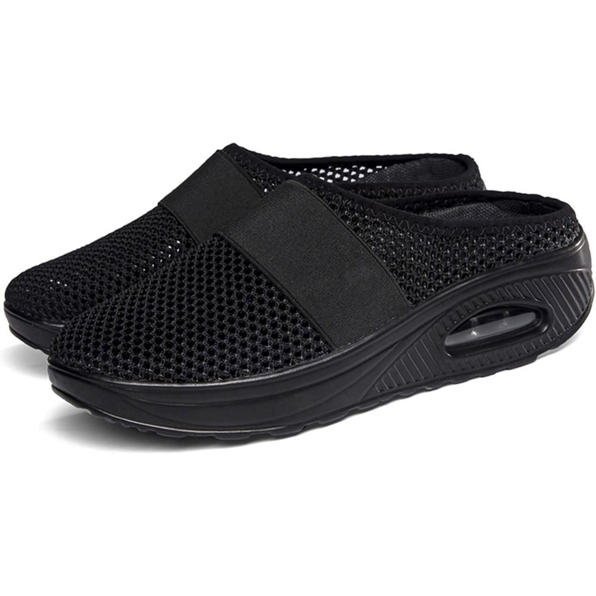 Click here for Oruyrop Womens Air Cushion Slip-On Walking Shoes O... prices