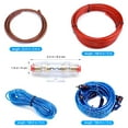 Worgeous 1 Set Amplifier Wiring Kit Subwoofer Wiring Kit Car Amplifier ...
