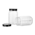 Novelinks 16 Ounce Plastic Jars with Lids Food Storage Containers 20 ...