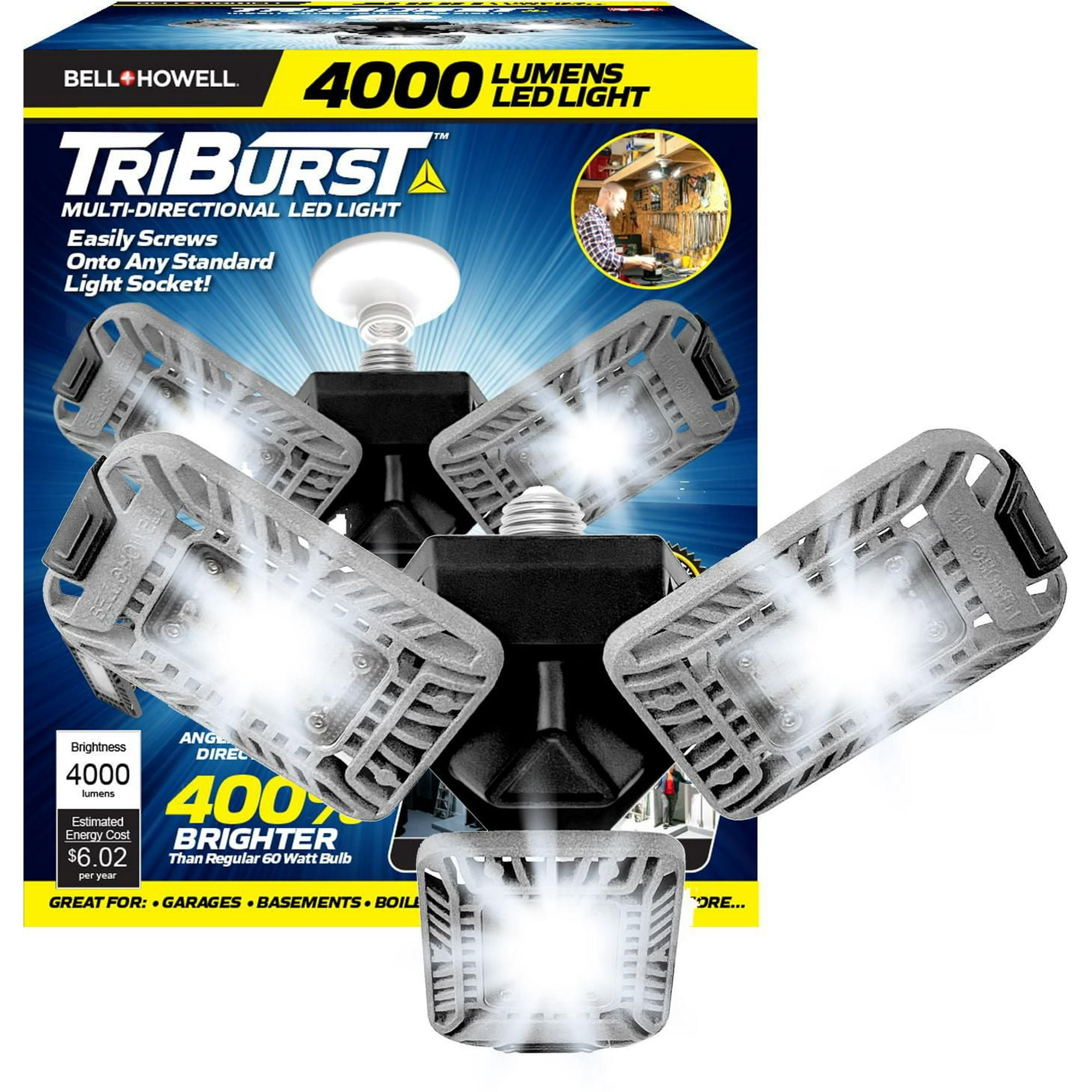 Click here for Bell And Howell Bell + Howell Triburst 4000 Lumens... prices