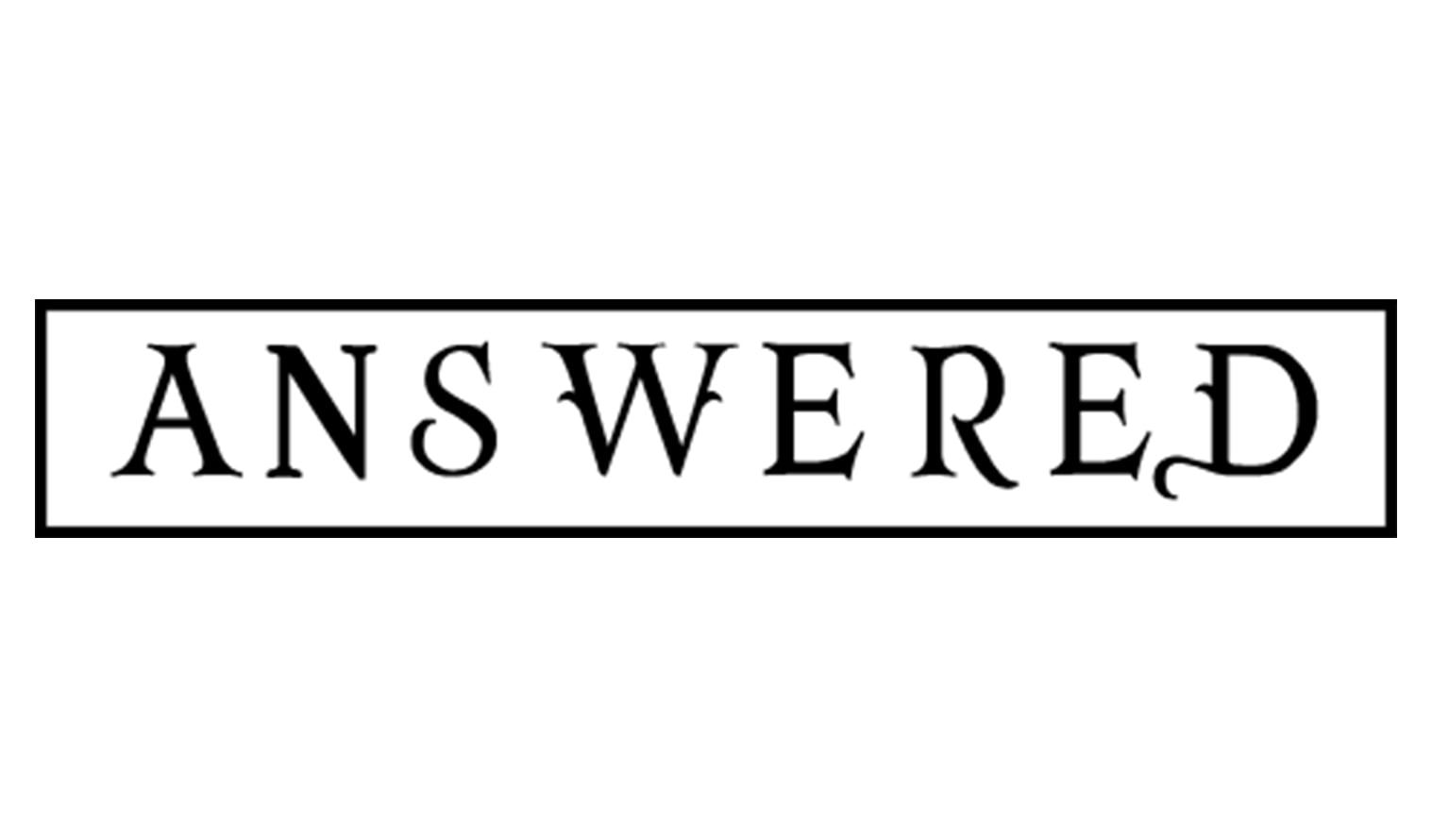 Printtoo Answered Self Inking Rubber Stamp Pre-Inked Office Stamp- Home ...