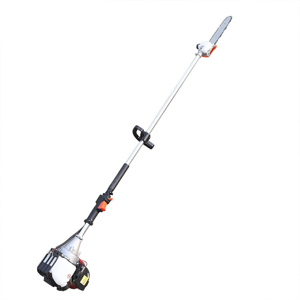 High Branch Saw Gas Pole Saw Extension Chainsaw Trimmer Garden Pole Saw ...