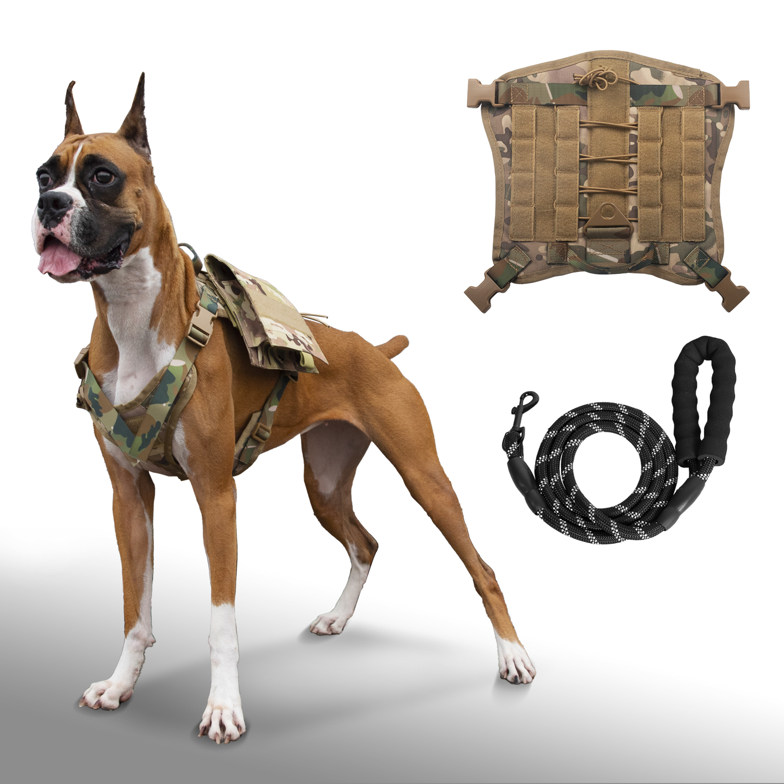 Durable Dog Harness Medium and Large Dogs Training Harness Explosion ...