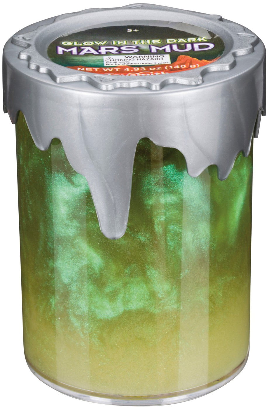 Mars Mud Glow in the Dark Light Green Slime - Walmart.com
