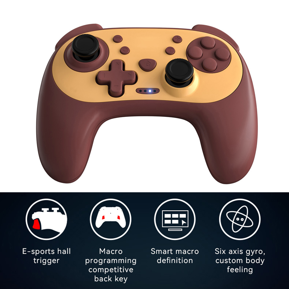 Cute Panda Game Controller 6-Axis Gyro Handheld Gamepad Joystick para ...