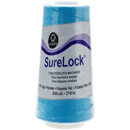 Surelock Overlock Thread, 3,000yd - Rocket Blue - Walmart.com