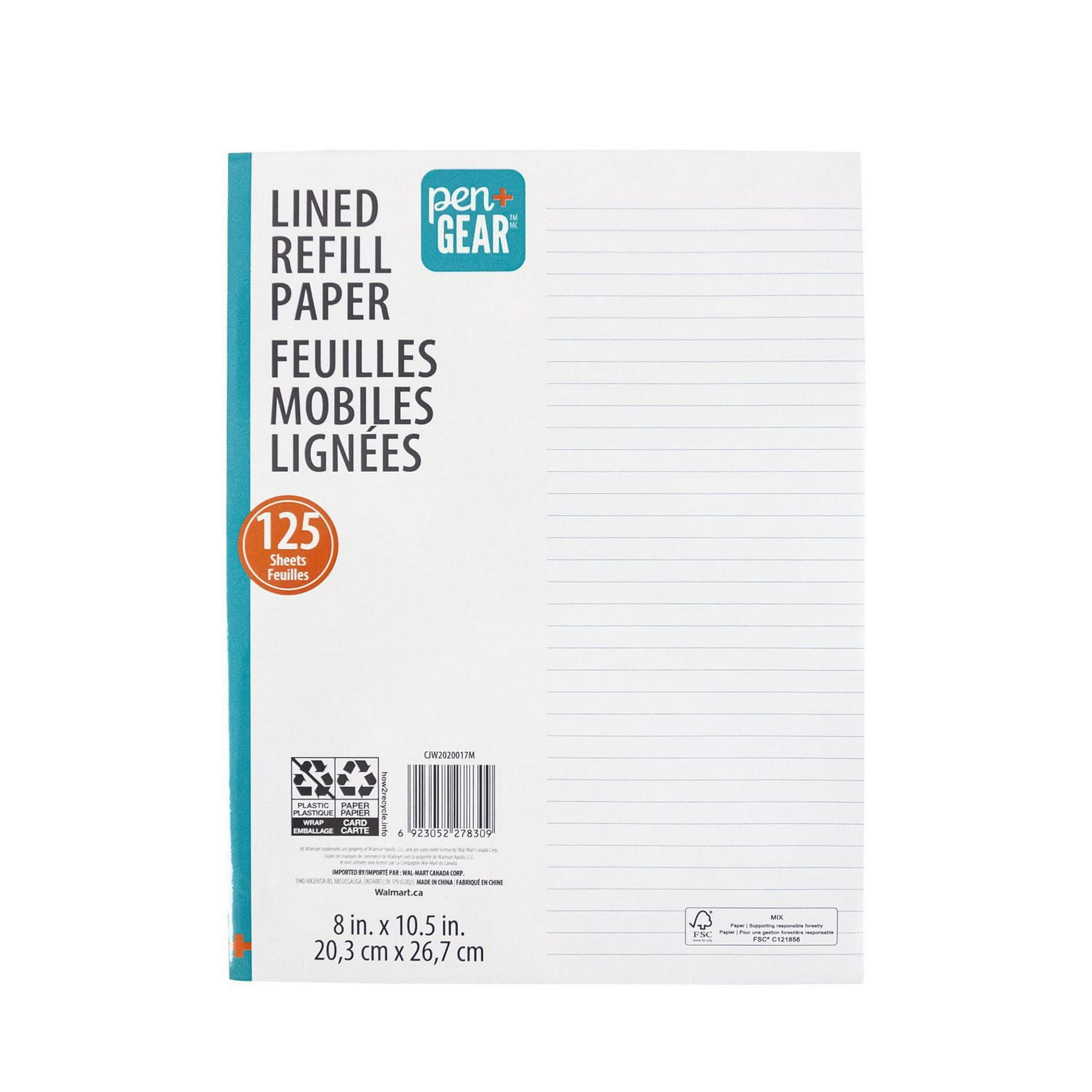 Click here for Pen+Gear Refiller Paper prices