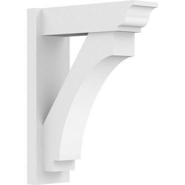 5"W x 16"D x 22"H Standard Legacy Architectural Grade PVC Bracket With ...