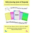 Boy or Girl? Twins-Baby Guessing Game and Keepsake, Medium-35 Players ...