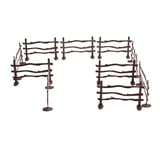 10x Farm Barn Paddock Miniature Dollhouse Fairy Garden Fence for Role ...