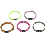 ACKEIVTO Adjustable Paracord Jig Bracelet Maker, Wooden Frame, Brown ...