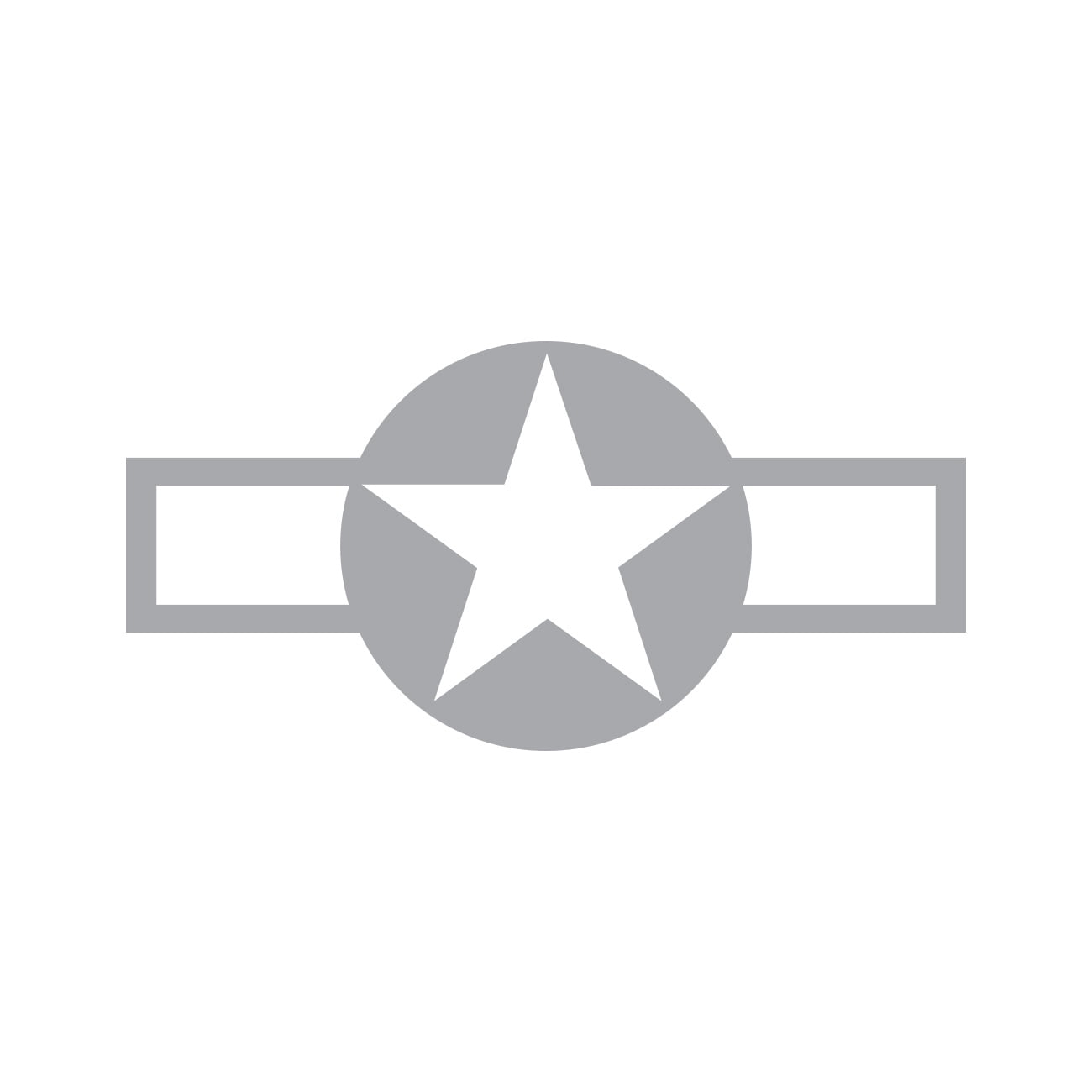 USAF WWII Aircraft Insignia Sticker Decal Die Cut - Self Adhesive Vinyl ...