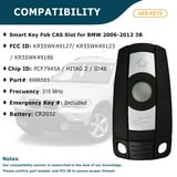 AKS KEYS Replacement for BMW CAS Slot Smart Prox Fob Key FCC ...