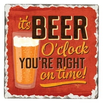 CounterArt Black Eyed Susans Single Absorbent Stone Tumbled Tile ...