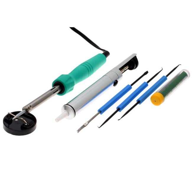 Aven 17502 Soldering & Desoldering Kit - 7 Piece - Walmart.com