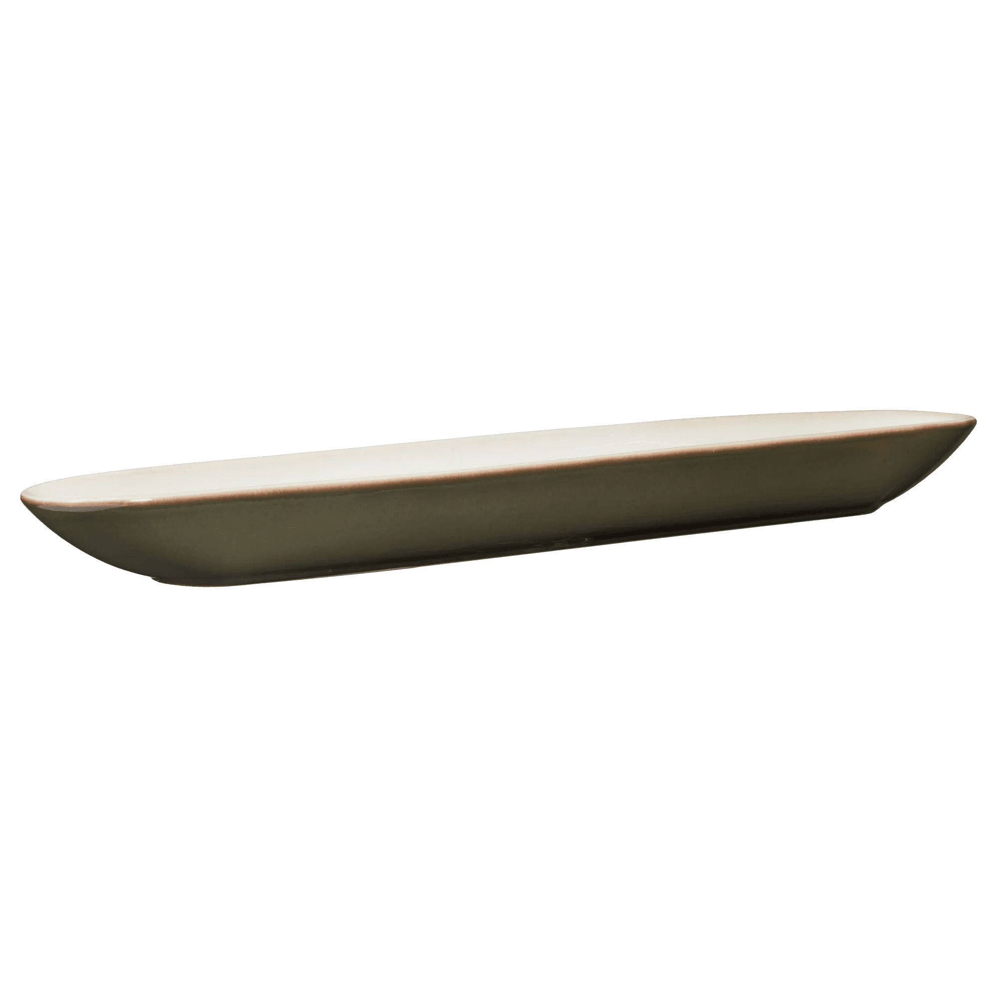 Click here for Bouclair Green Large Ceramic Serving Tray prices